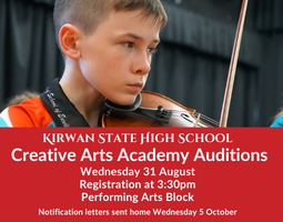 Creative Arts Academy Auditions